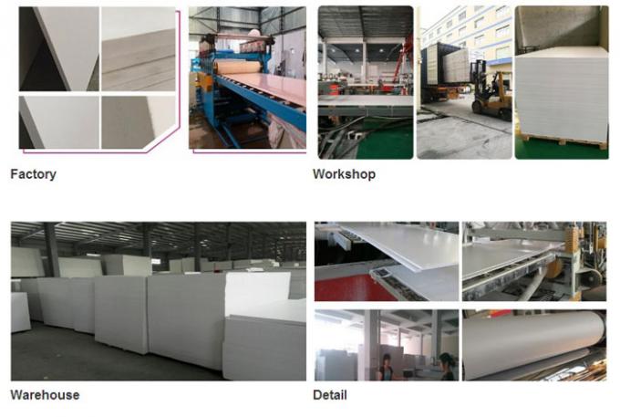 4X8 12-18mm papan busa pvc / lembaran busa pvc untuk furniture